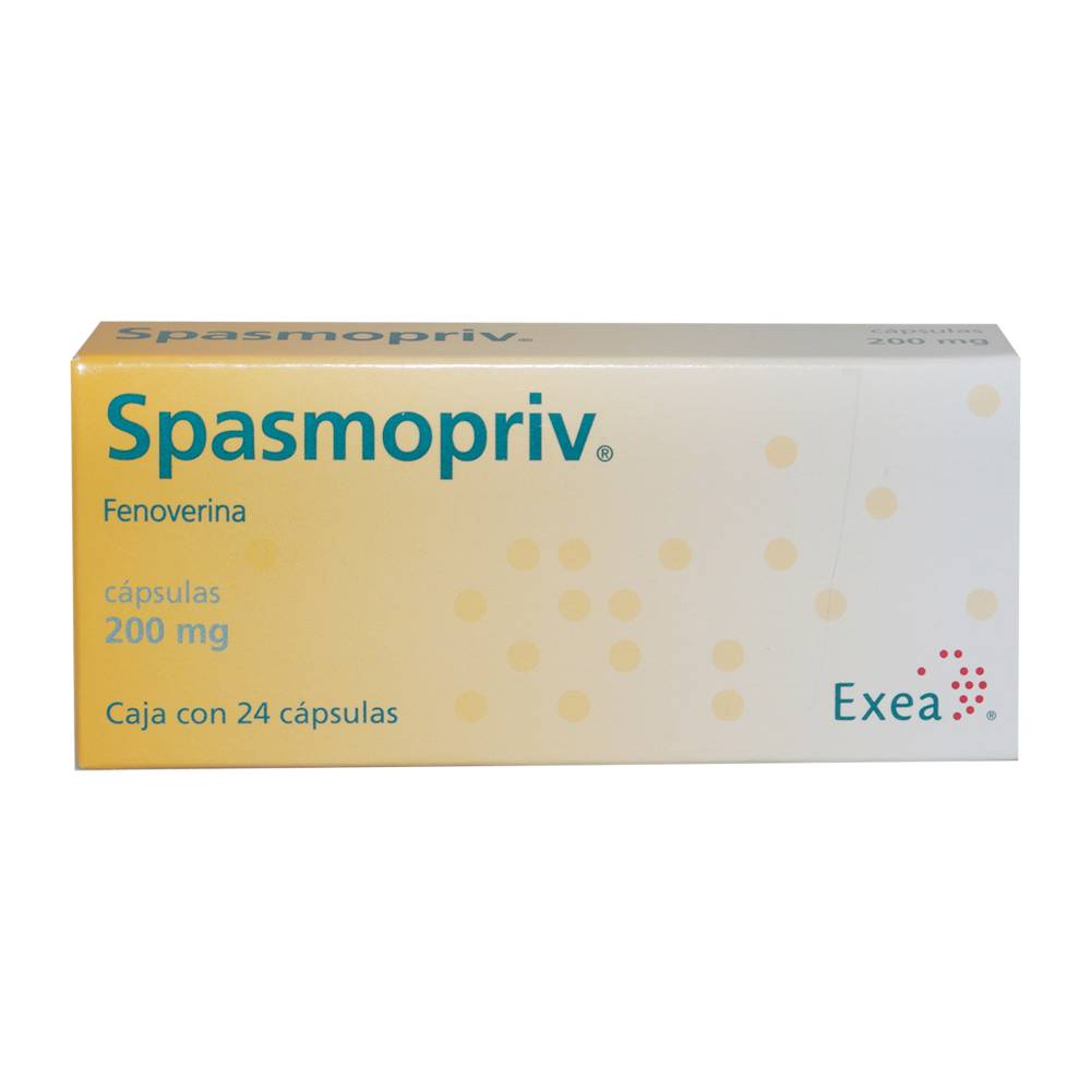 Spasmopriv 200 mg con 24 Cápsulas a precio de socio | Sam’s Club en línea