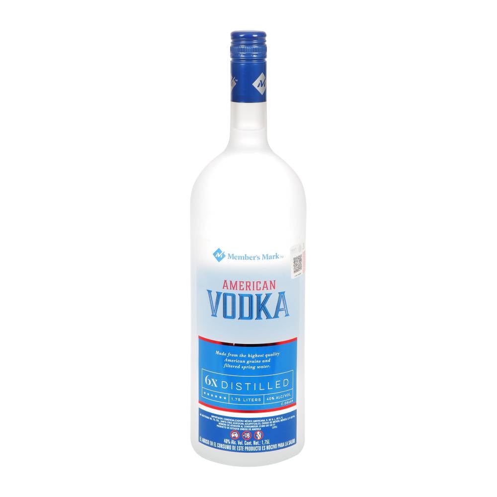 Vodka American Member's Mark 1.75 l a precio de socio | Sam’s Club en línea