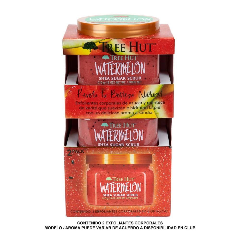 Exfoliante Corporal Tree Hut 2 pzas de 510 g a precio de socio | Sam’s ...